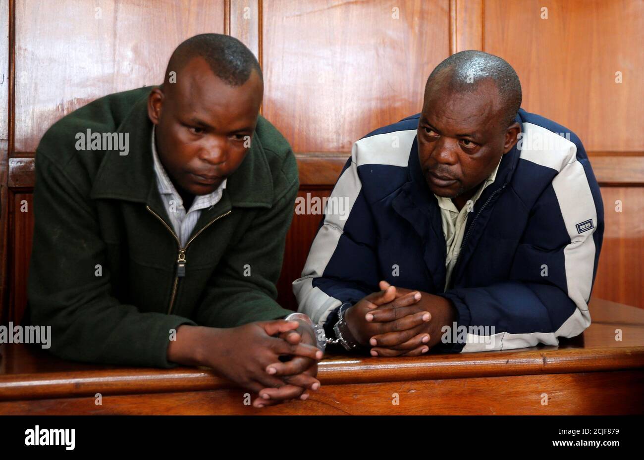 Handcuffed in court hi-res stock photography and images - Alamy