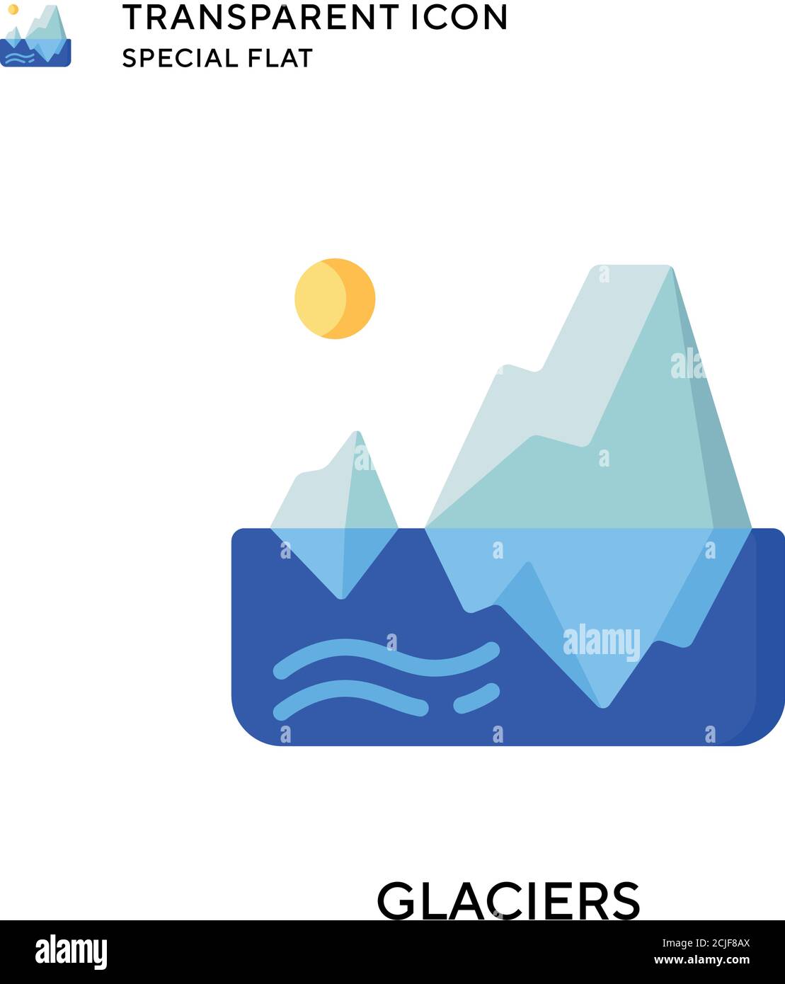 Aerial view glacier national park Stock Vector Images - Alamy