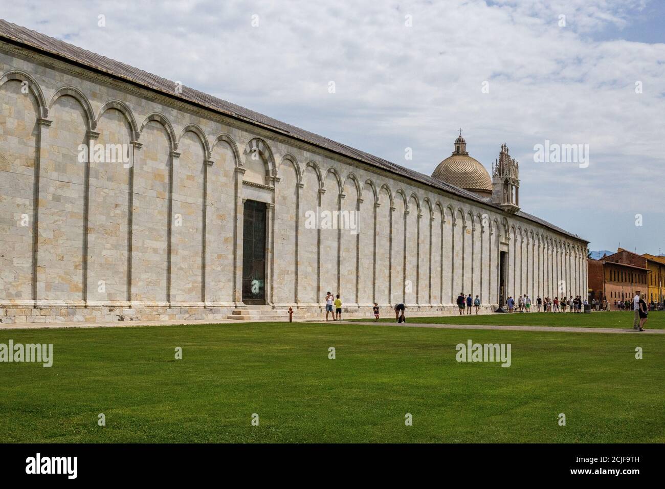 Pisa, Italy - July 9, 2017: View of Camposanto Monumentale (Monumental ...