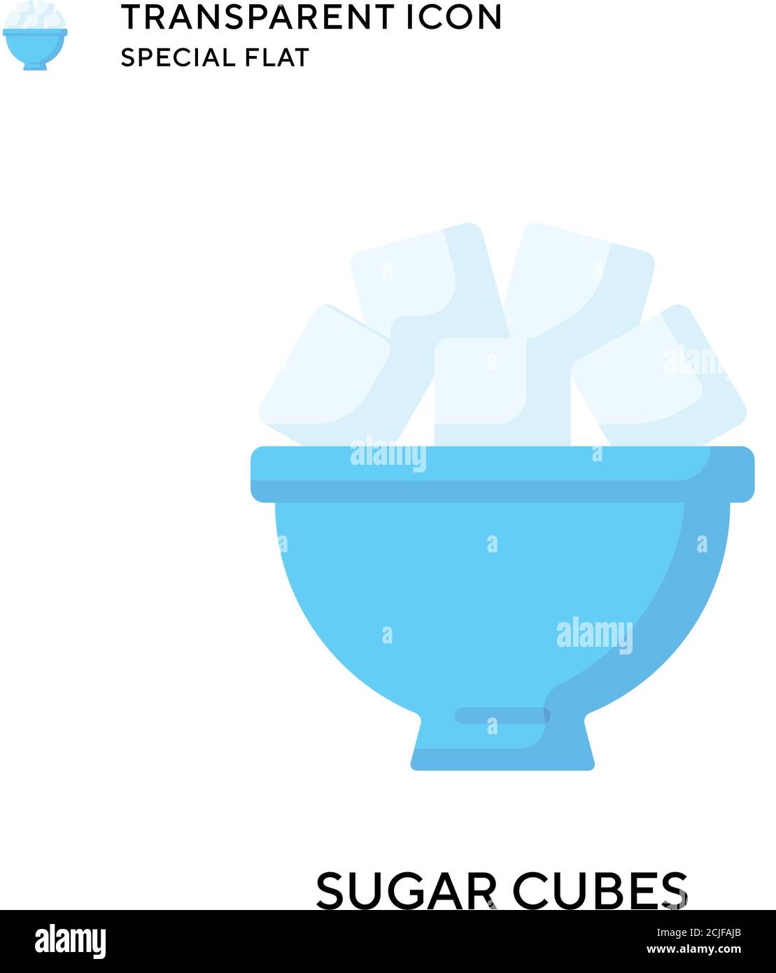 Sugar Cubes Stock Vector Images - Alamy