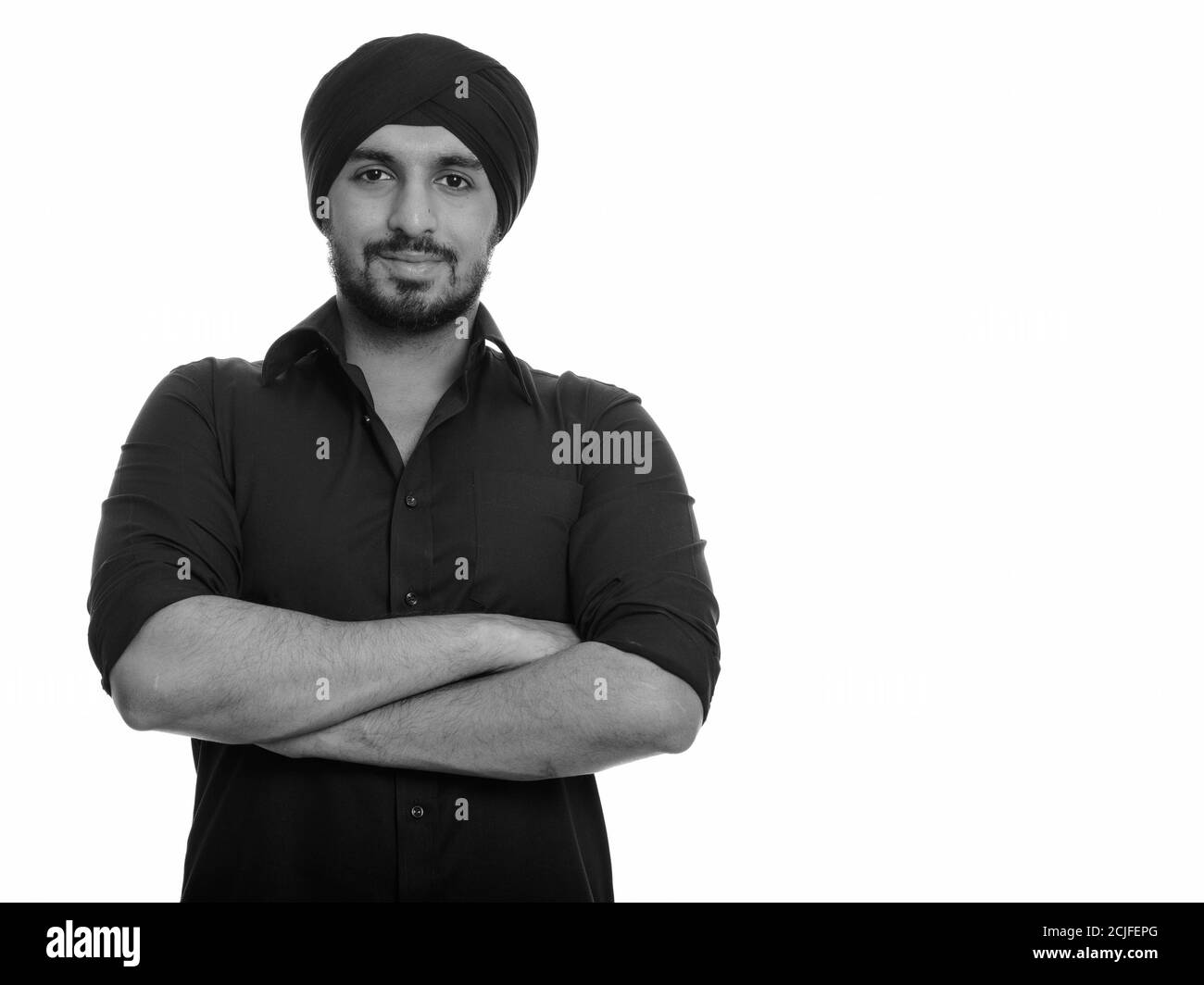 Sikhism turban Black and White Stock Photos & Images - Alamy