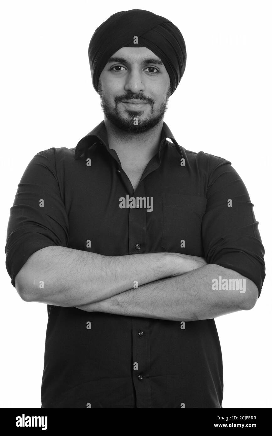 Sikhism turban Black and White Stock Photos & Images - Alamy