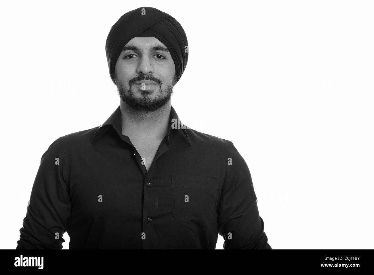 Sikhism turban Black and White Stock Photos & Images - Alamy
