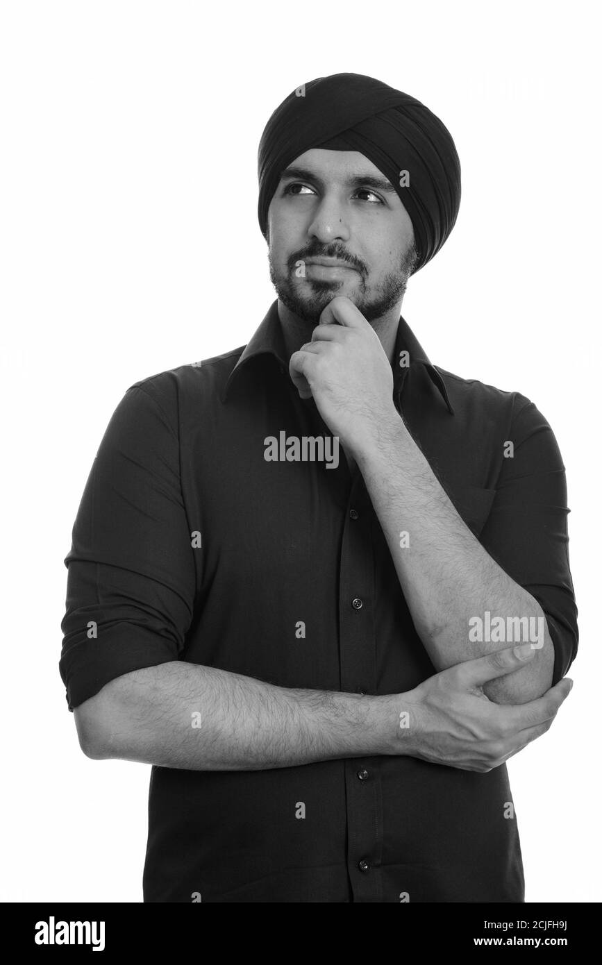 Sikhism turban Black and White Stock Photos & Images - Alamy