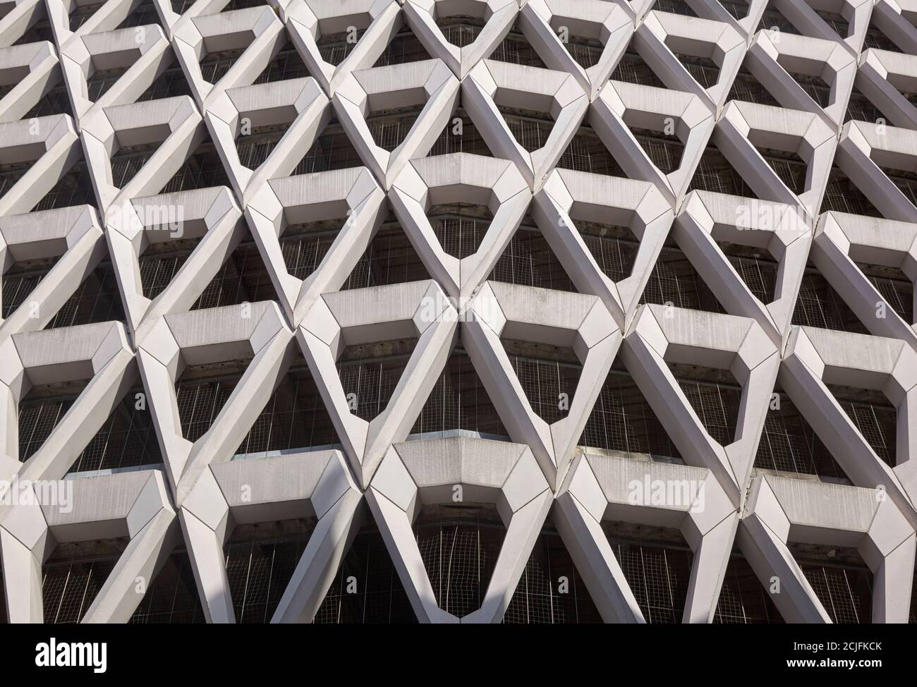 Welbeck Street Car park by brutalist Michael Blampied, London, UK ...