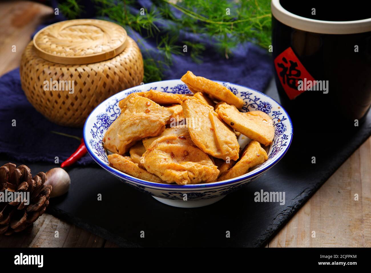 Chinese cuisine chiba tofu Stock Photo - Alamy