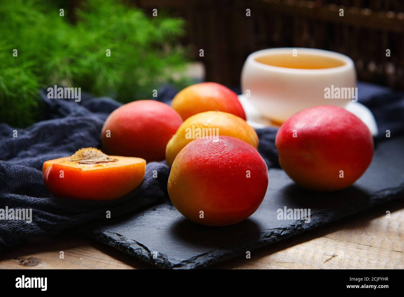 Flesh of apricot hi-res stock photography and images - Alamy