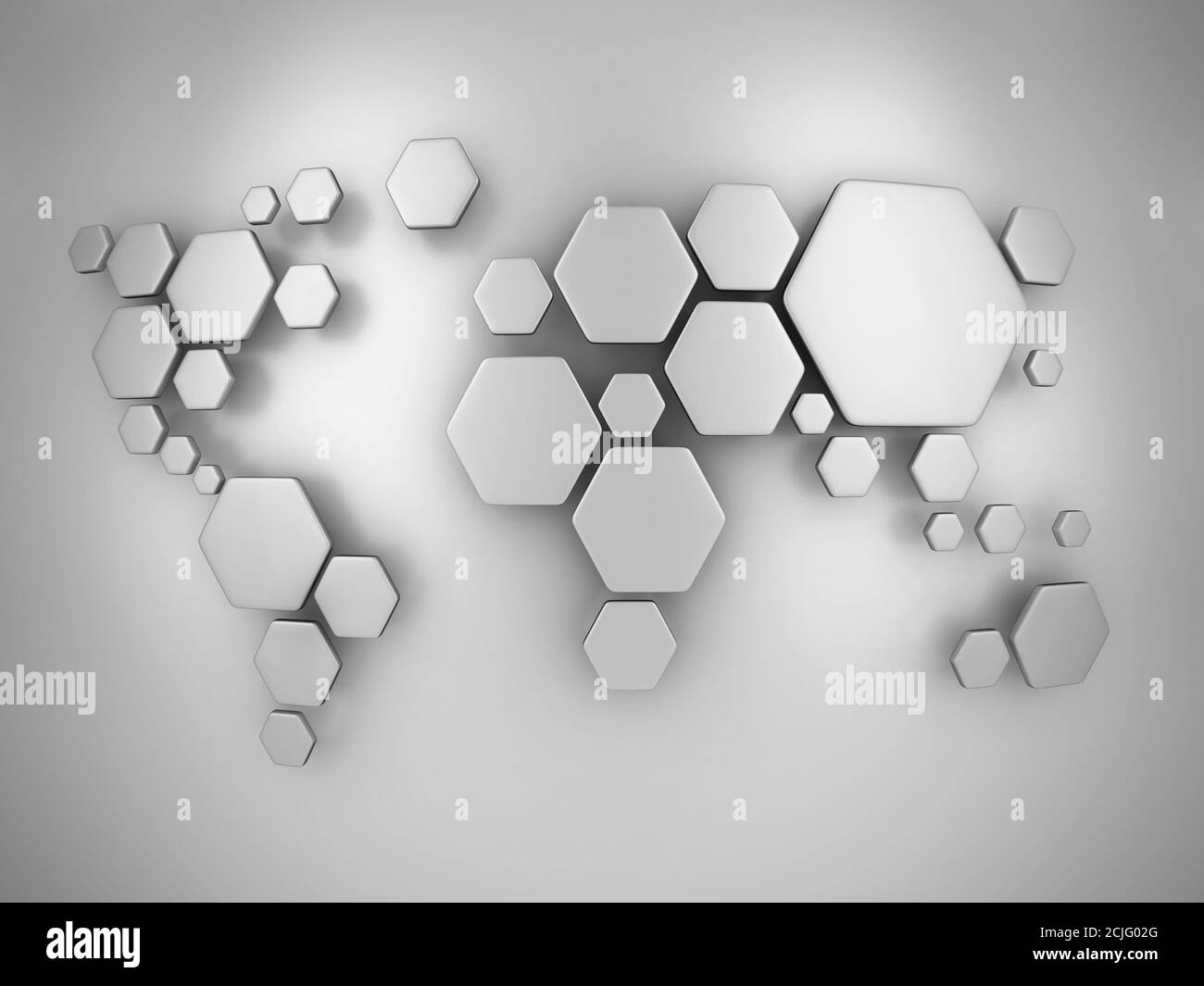 Simplified world map hi-res stock photography and images - Alamy
