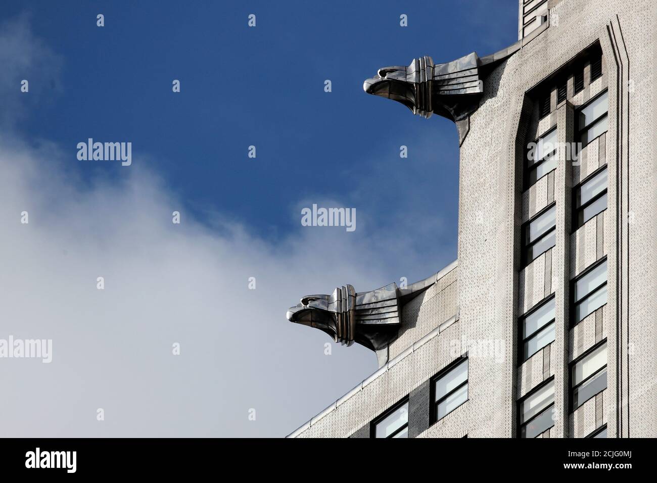 Chrysler building new york gargoyles hi-res stock photography and ...