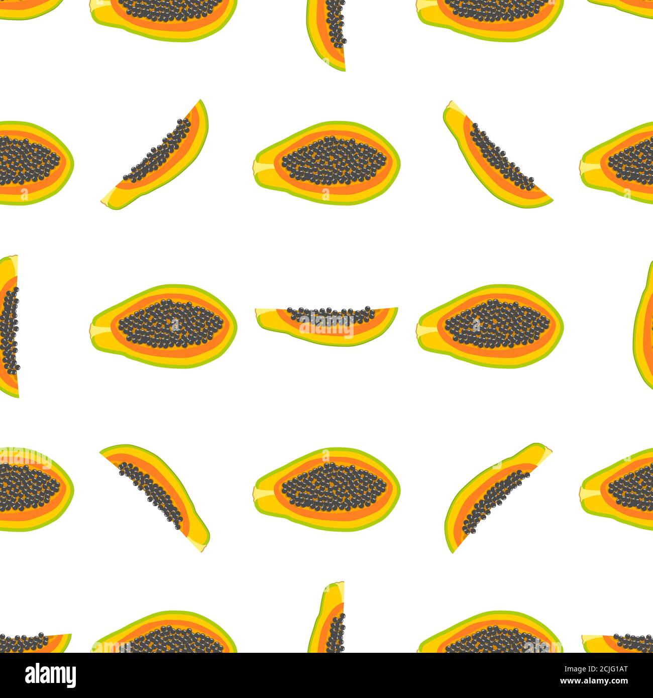 Papaya texture Stock Vector Images - Alamy