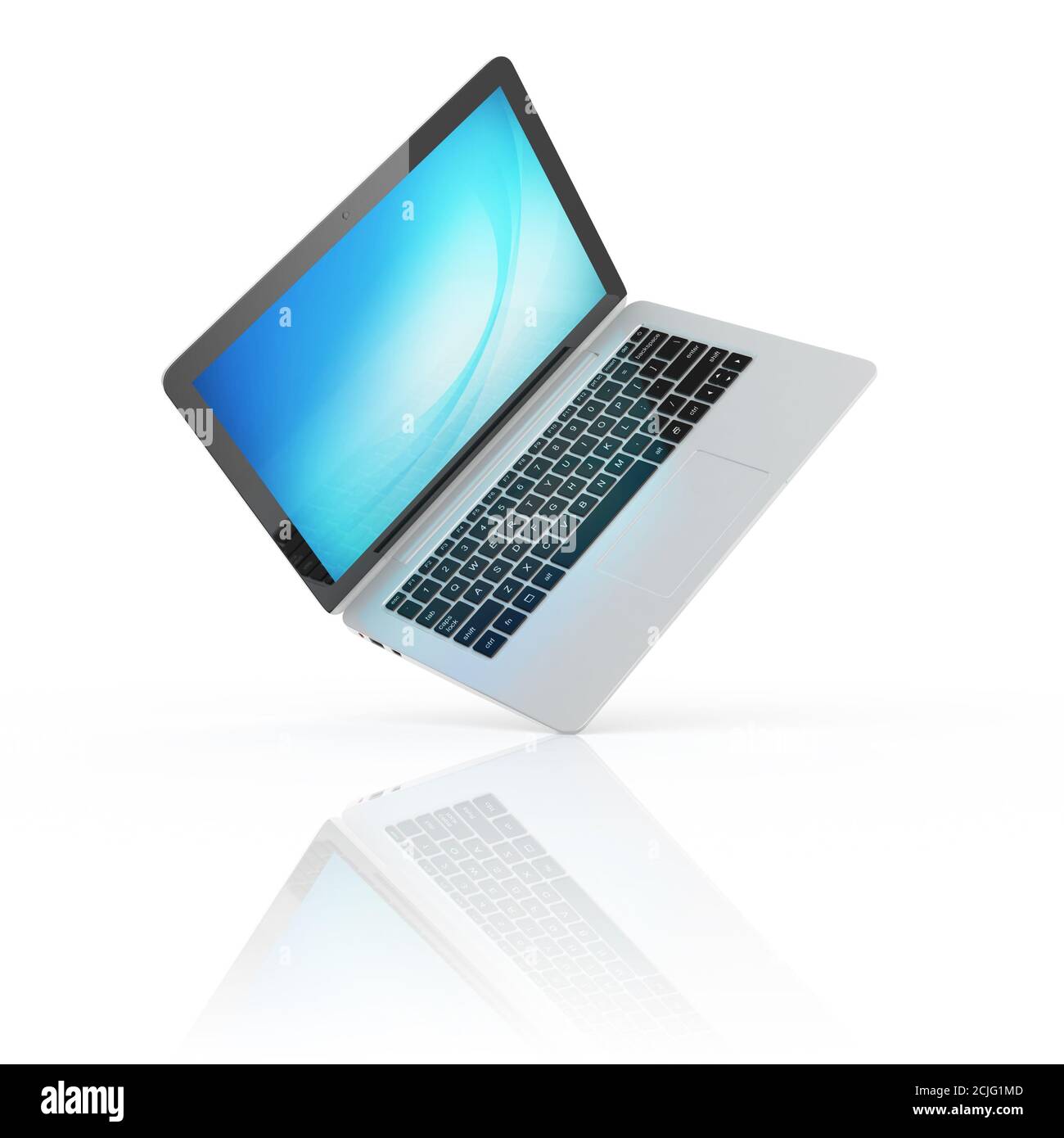 laptop notebook ultrabook isolated on white background Stock Photo - Alamy