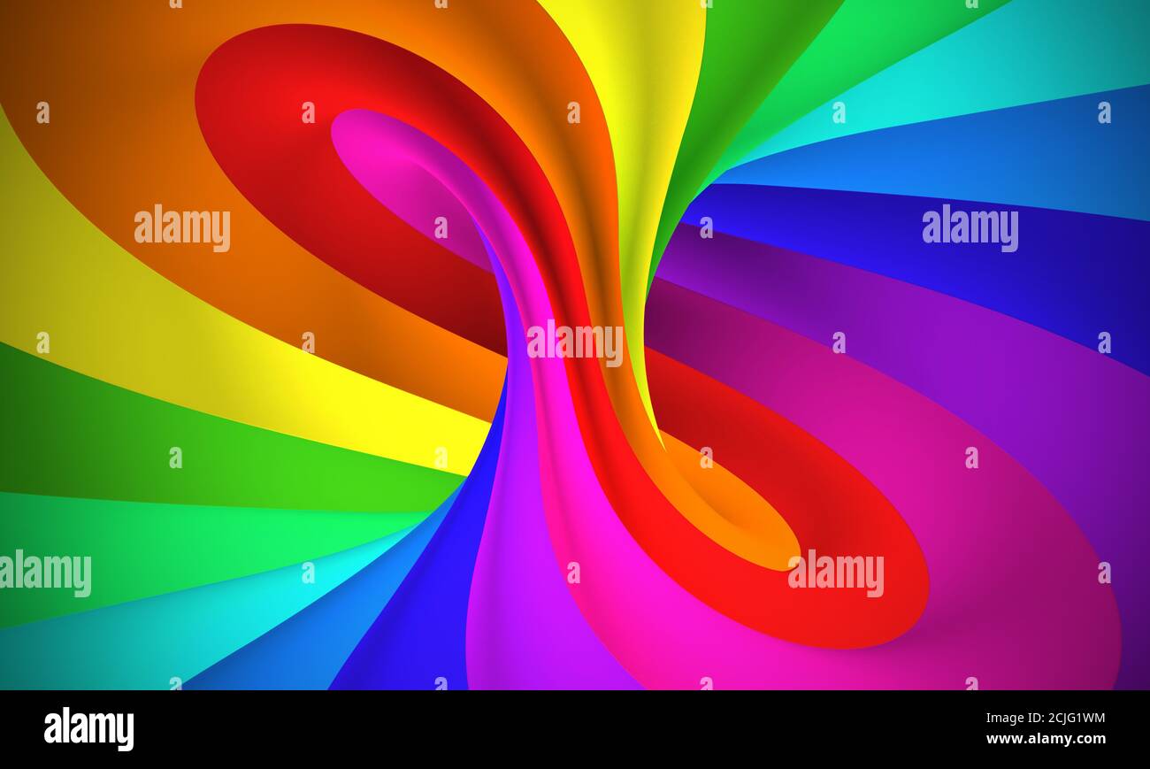 colorful abstract background 3d rendering Stock Photo - Alamy