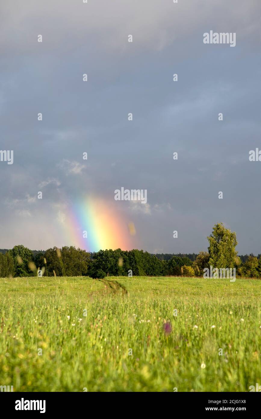 Part of a rainbow curve hi-res stock photography and images - Alamy