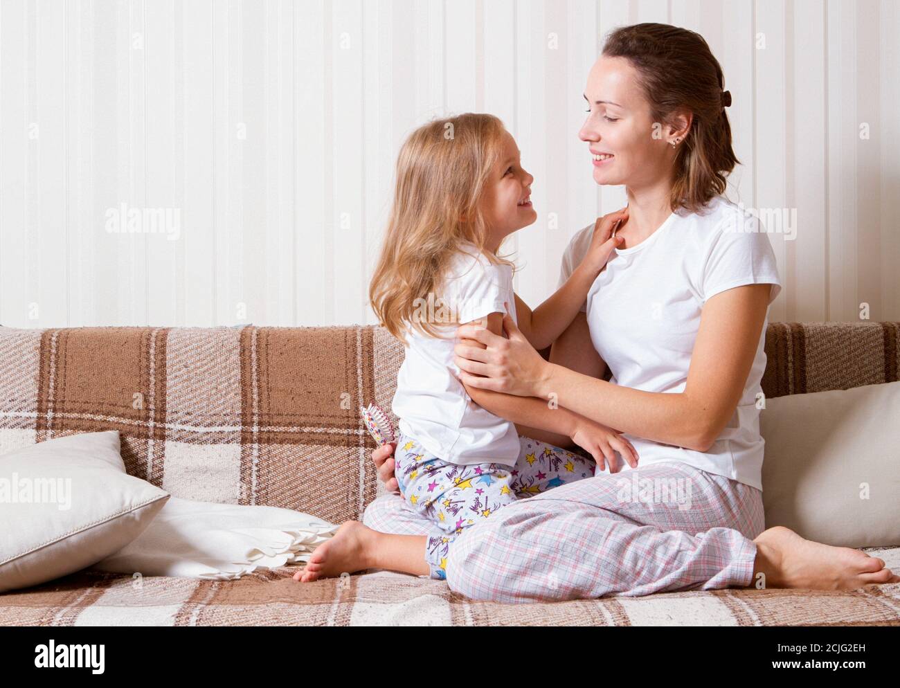 Beautiful woman daughter teenager hi-res stock photography and images ...