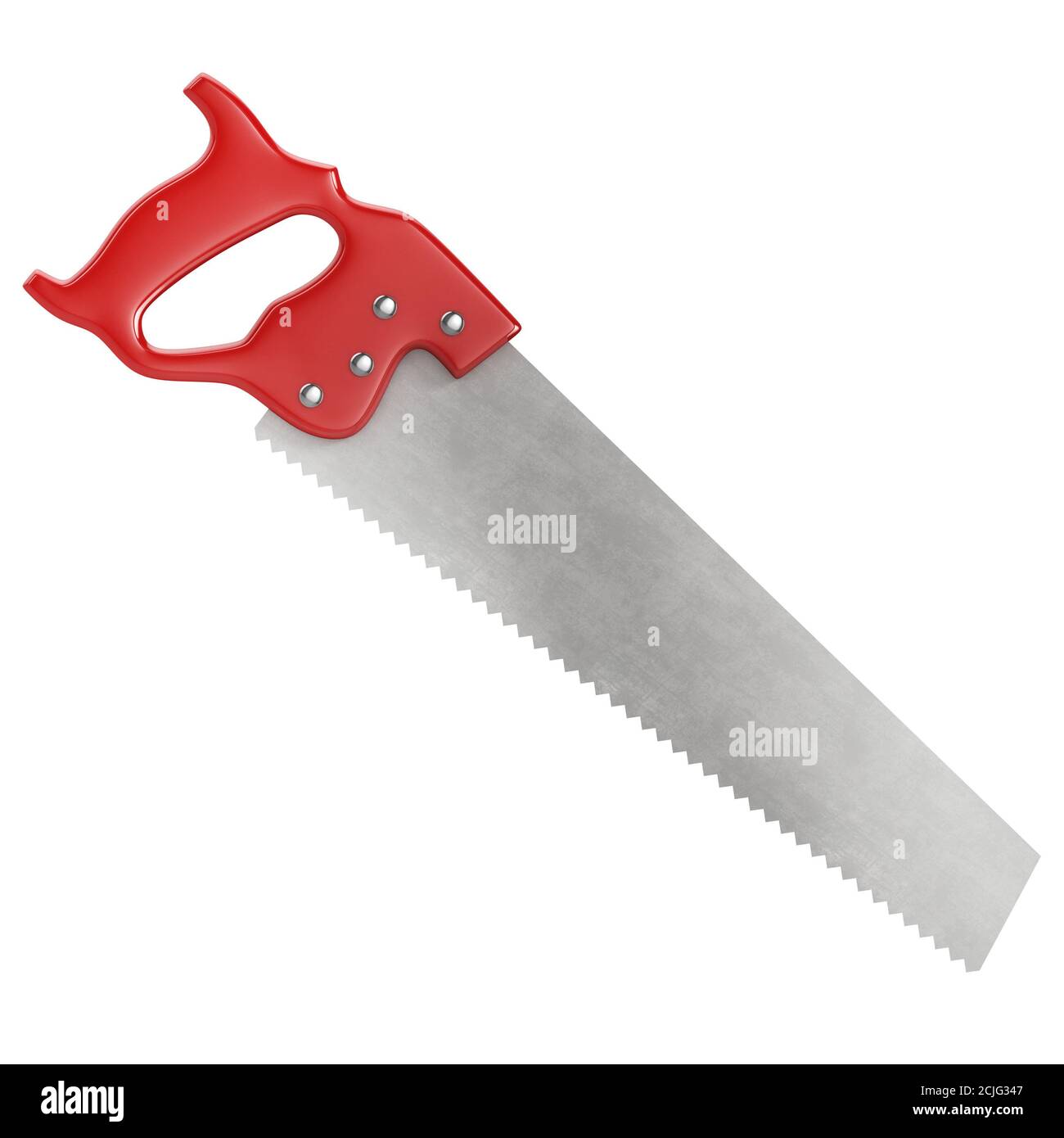 hand saw isolated on white background Stock Photo - Alamy
