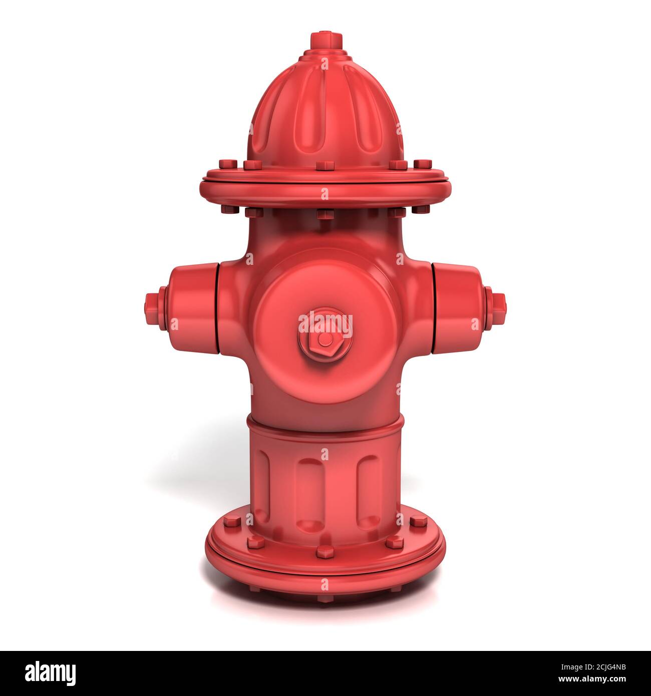 Fire hydrant illustration Cut Out Stock Images & Pictures - Alamy