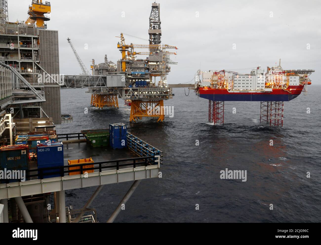 Equinor oil rig hi-res stock photography and images - Alamy