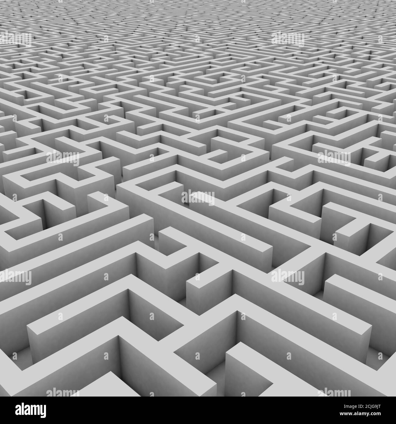 endless maze background 3d illustration Stock Photo - Alamy