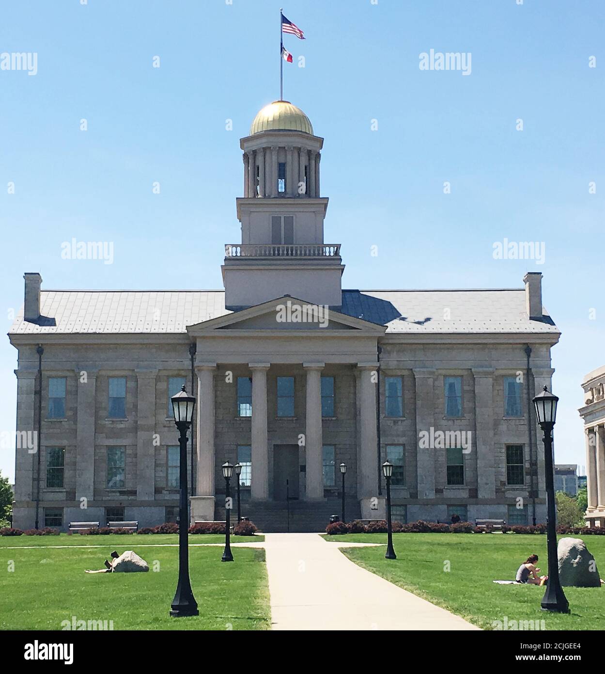 Old capitol museum iowa city hi-res stock photography and images - Alamy