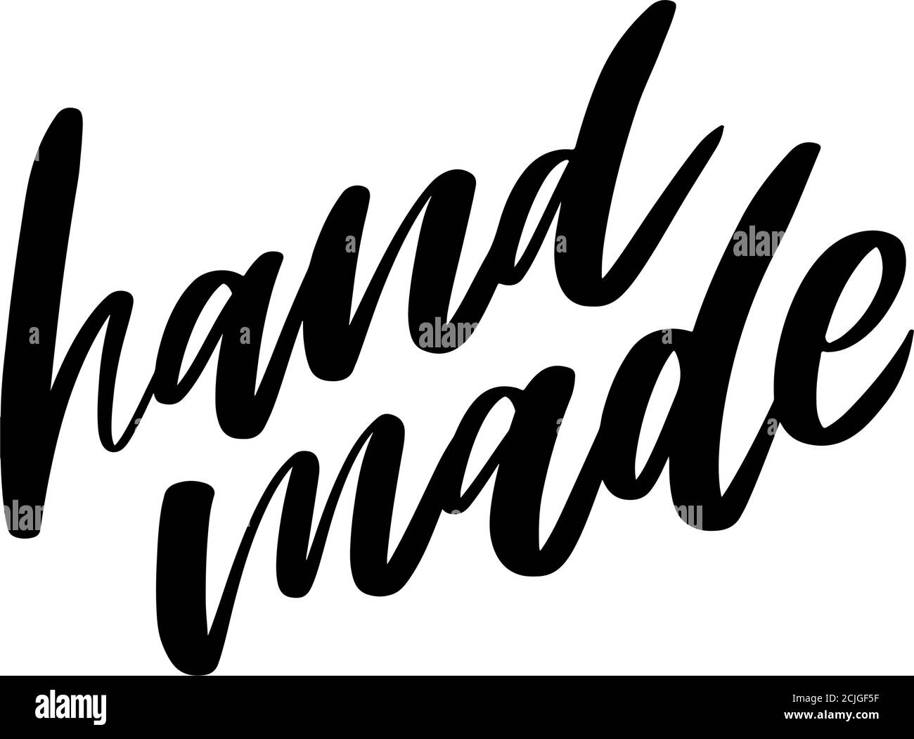 Handmade lettering. Vintage font desig Vintage style. Calligraphic font ...