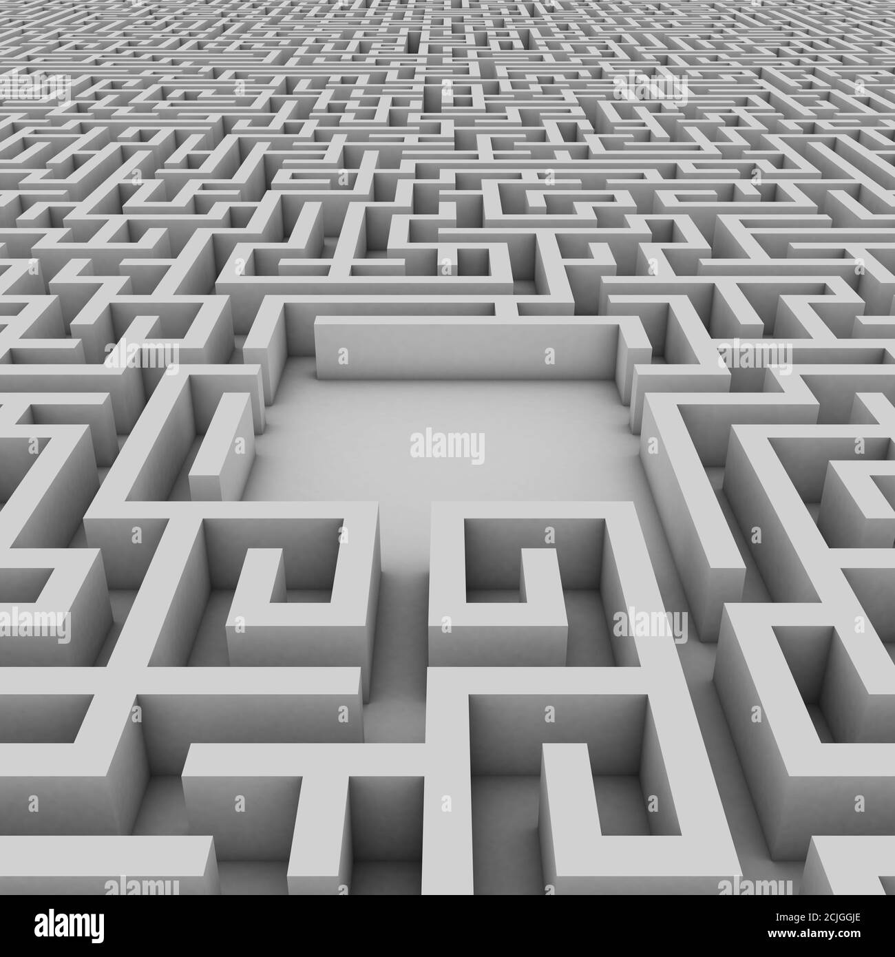3d rendering maze huge maze hi-res stock photography and images - Alamy