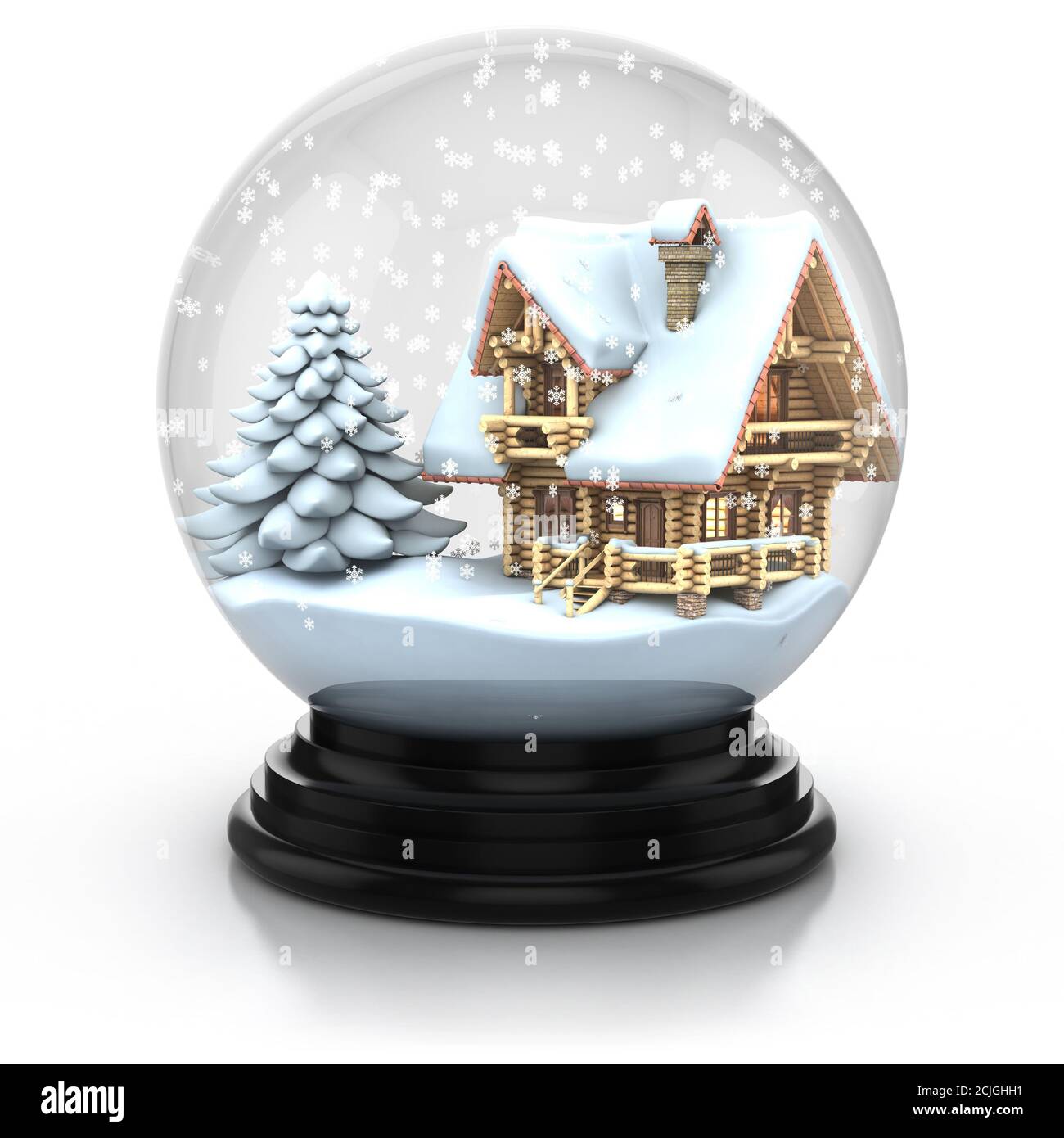 Miniature winter scene Cut Out Stock Images & Pictures - Alamy