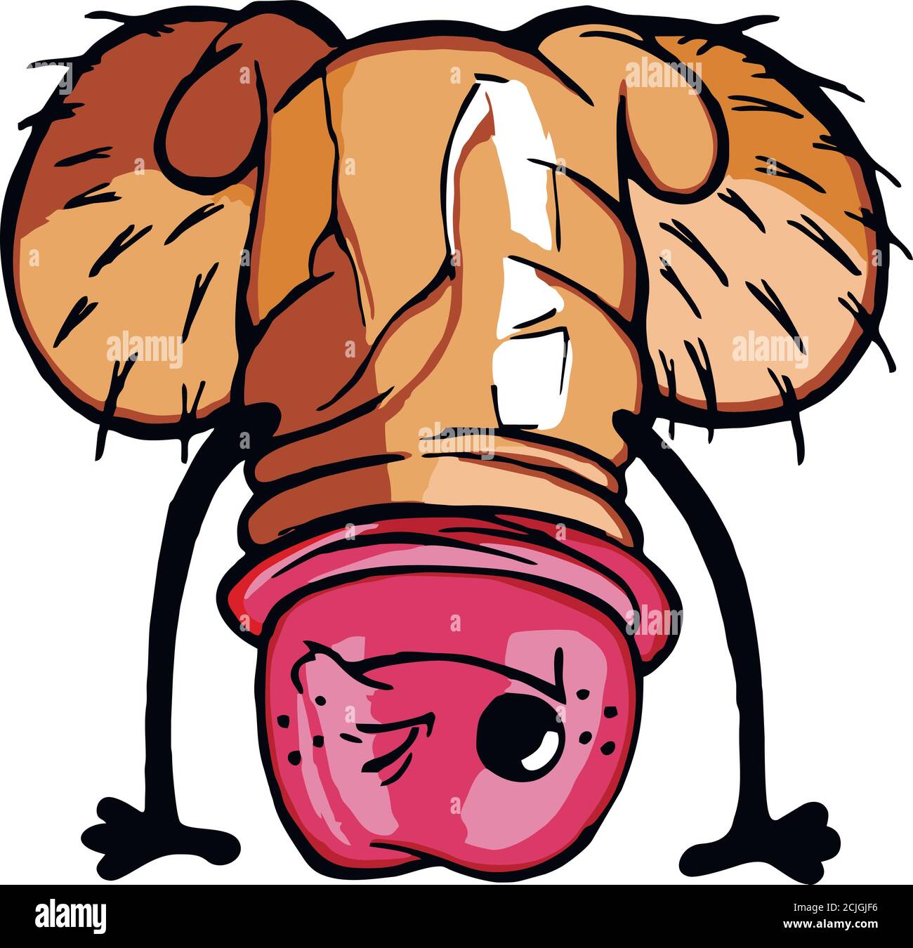 Mr Wee Wee is turning upside down Stock Vector Image & Art - Alamy