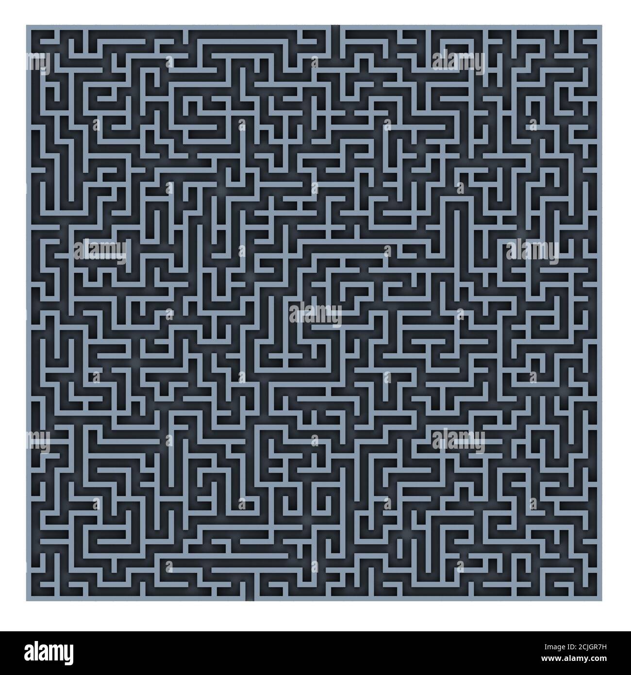 maze background top view illustration Stock Photo - Alamy