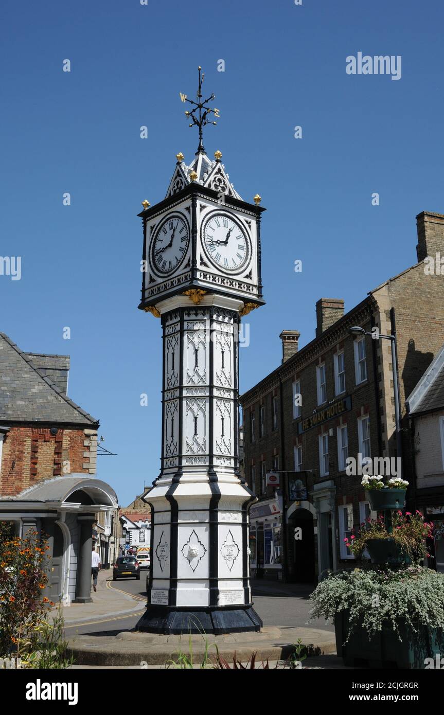 White clock tower hi-res stock photography and images - Alamy