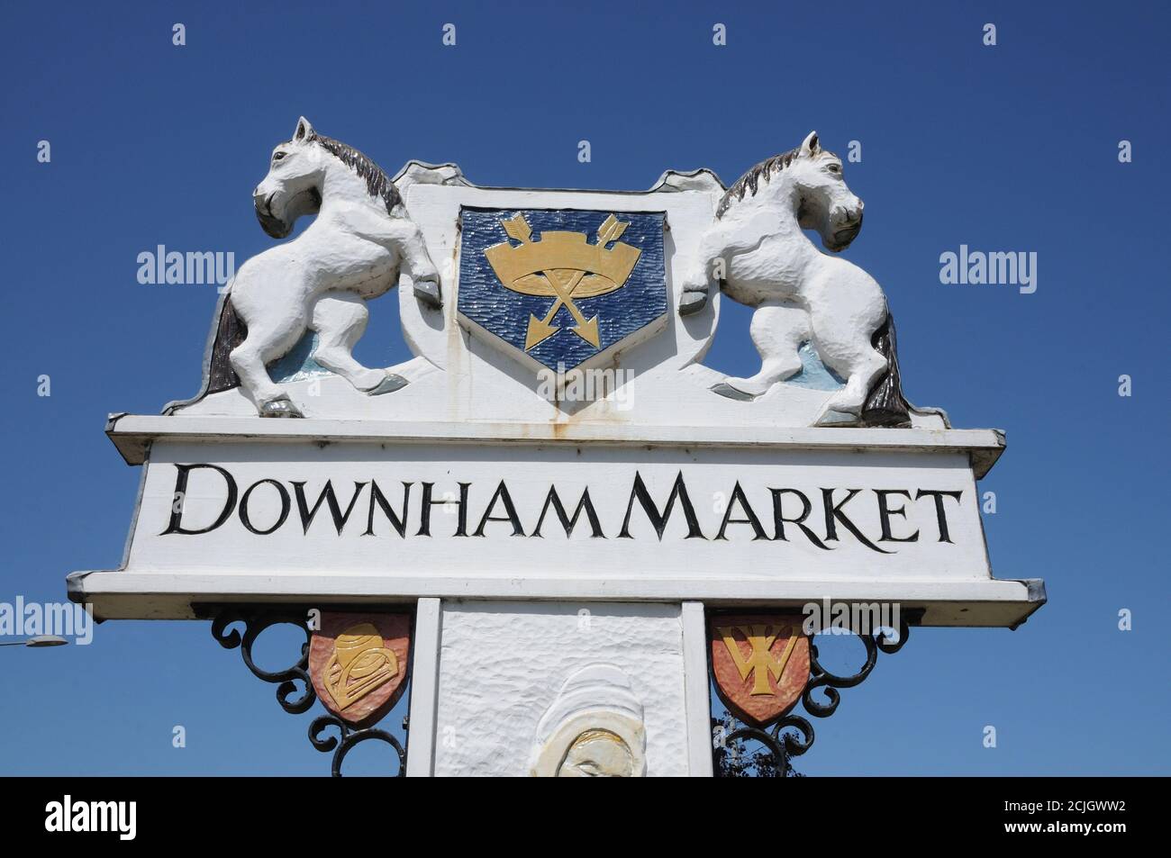 Downham market sign hi-res stock photography and images - Alamy