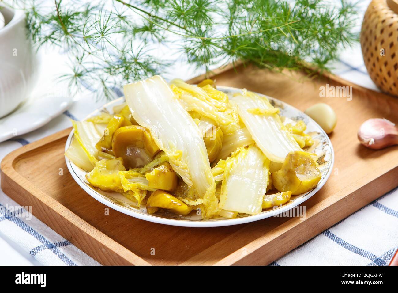 Chestnut vegetable stew Stock Photo - Alamy