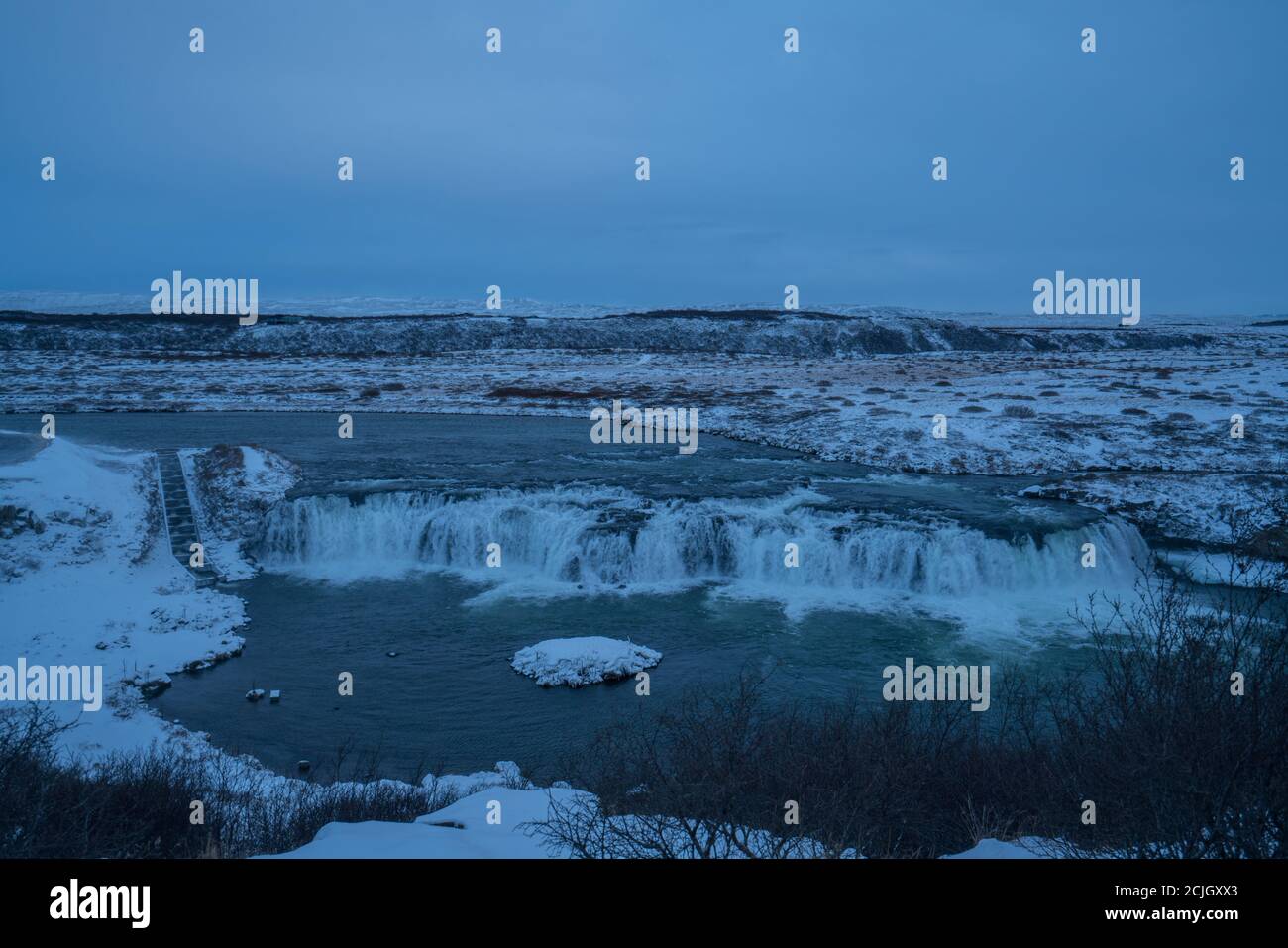 Faxifoss, the Waterfall in Iceland Stock Photo - Alamy