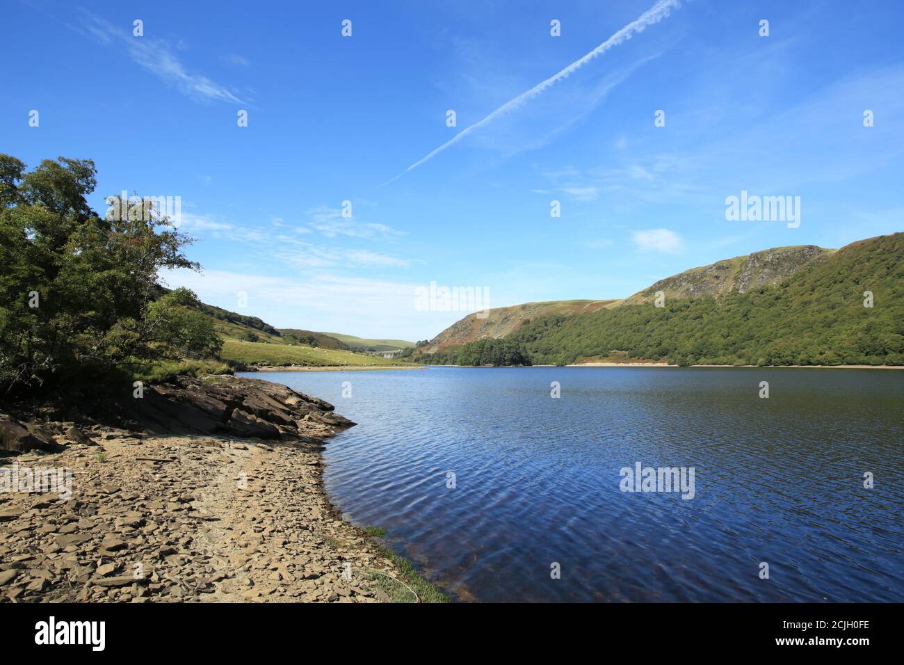 Pen y garreg reservoir dam hi-res stock photography and images - Alamy