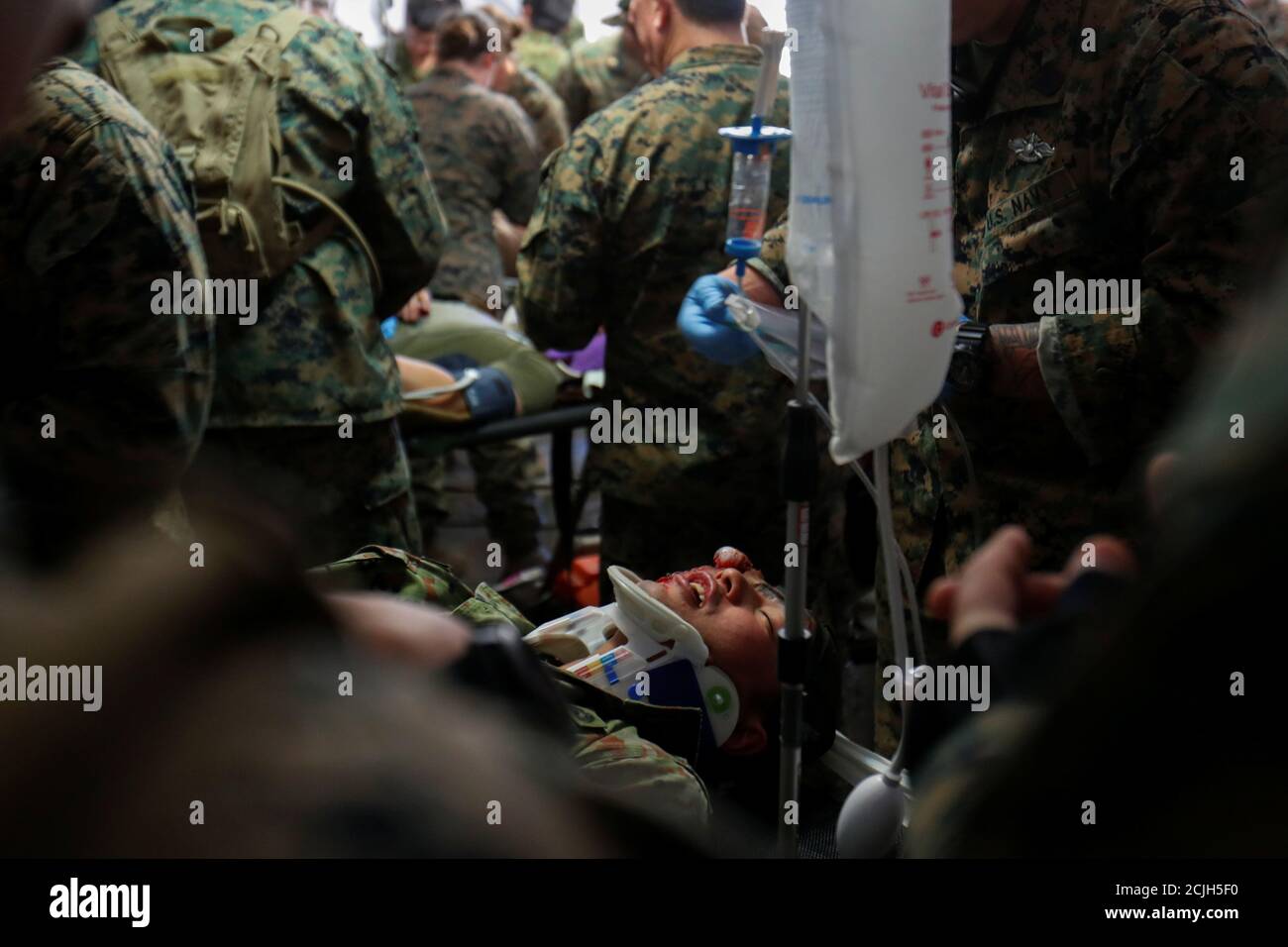 Casualty Evacuation Drills High Resolution Stock Photography and Images ...