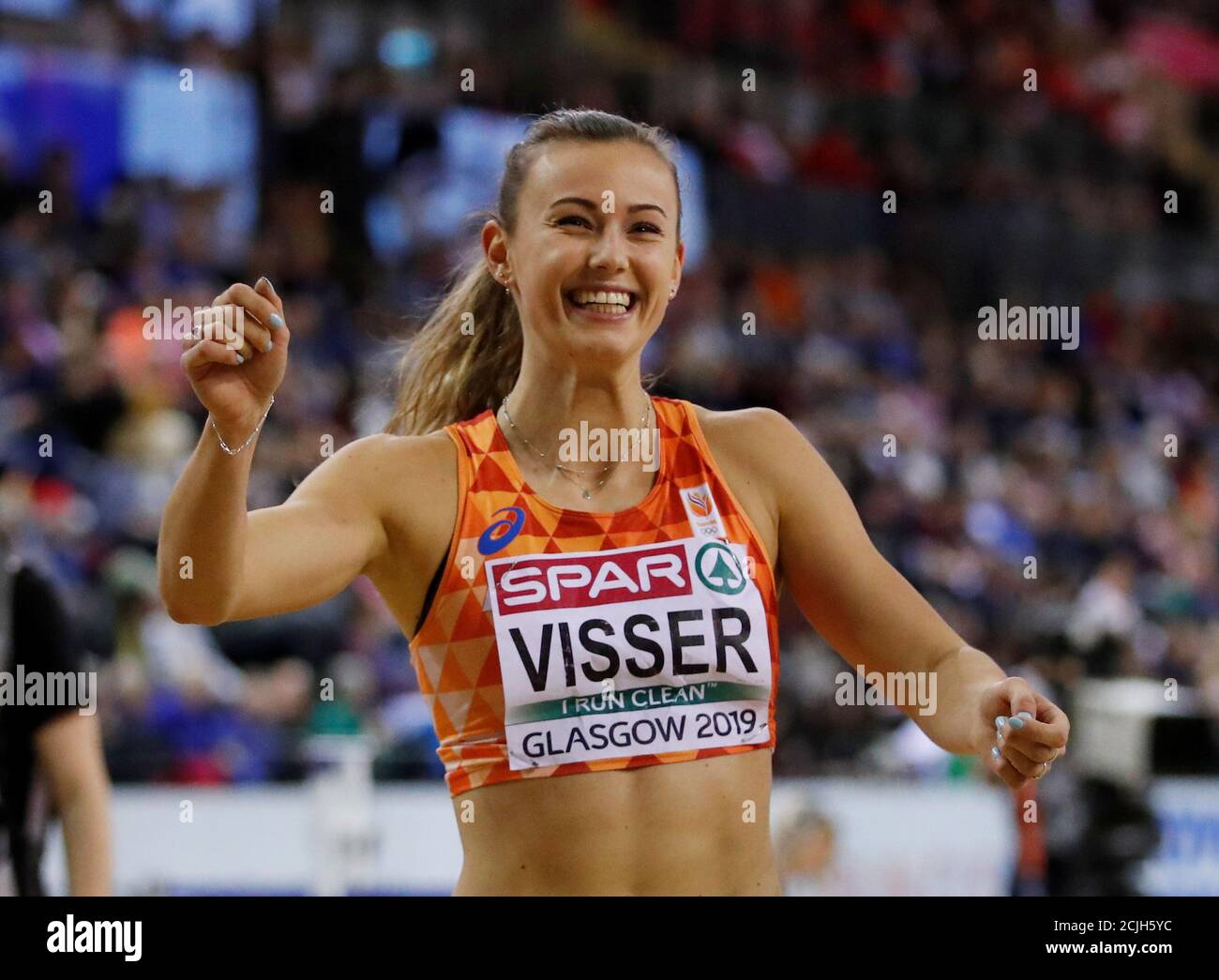 Nadine visser of the netherlands after hi-res stock photography and ...