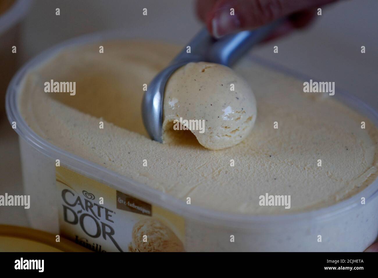 Carte dor ice cream hi-res stock photography and images - Alamy