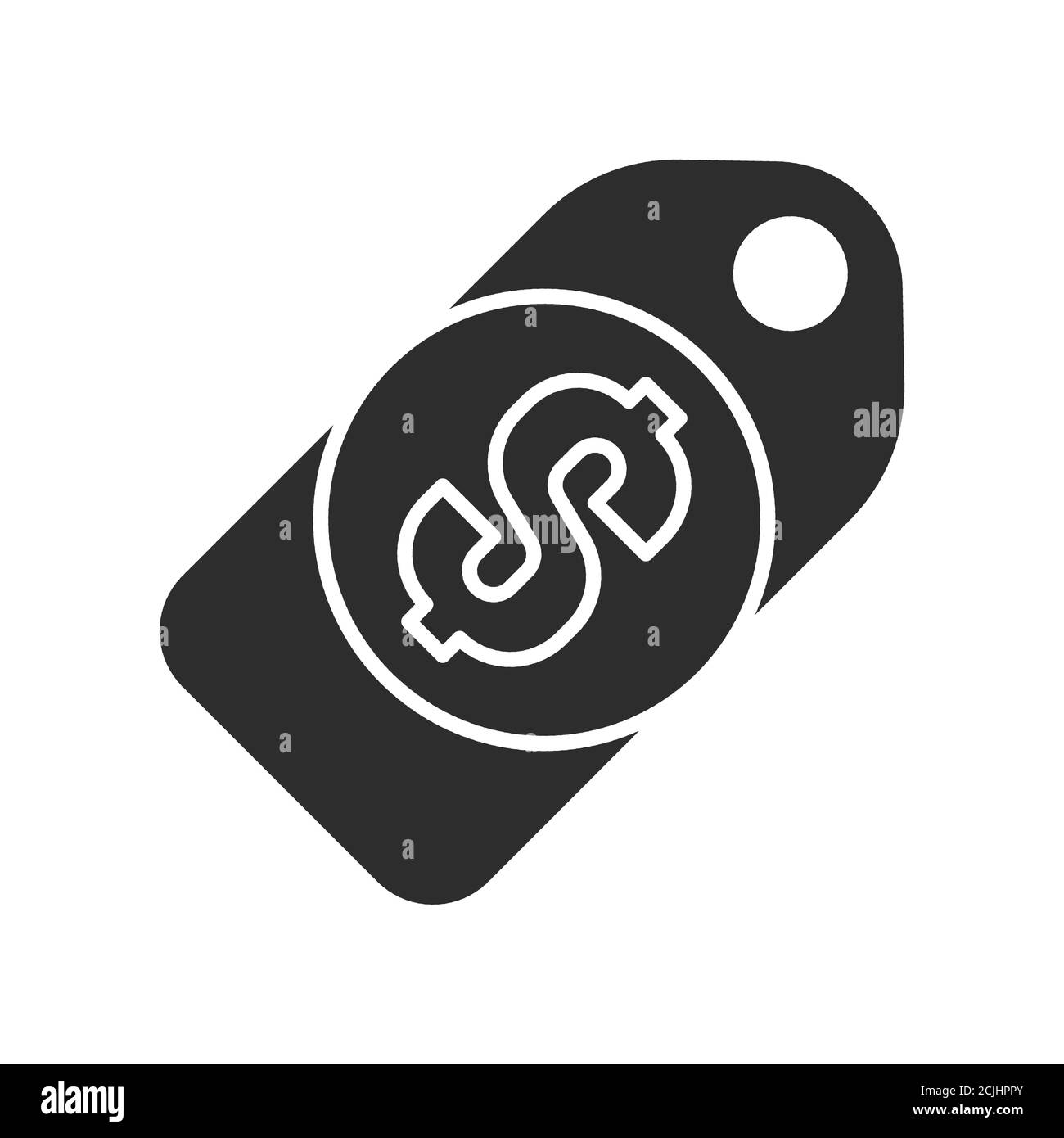 Price or trade black glyph icon. Pictogram for web page, mobile app ...
