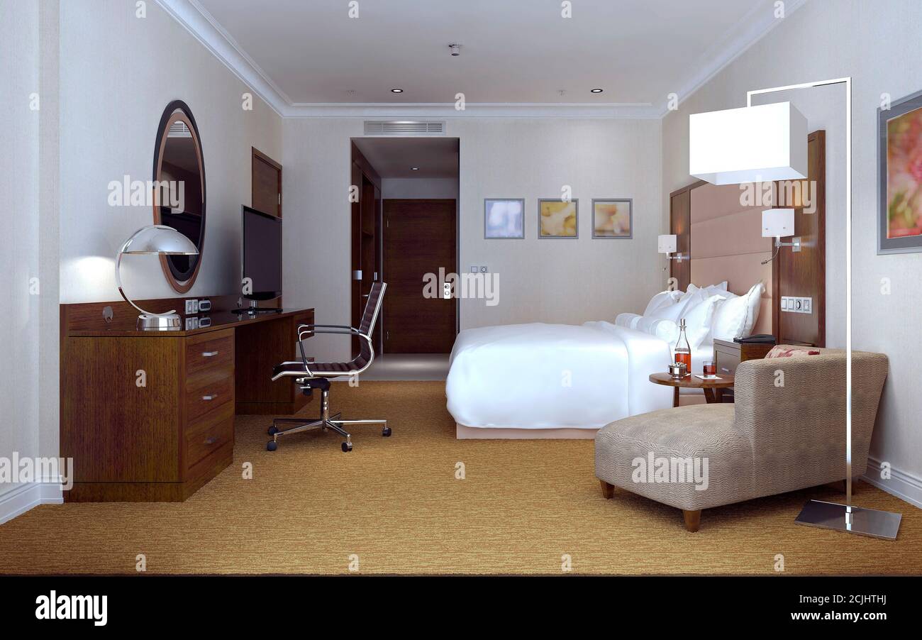 High tech hotel room hi-res stock photography and images - Alamy