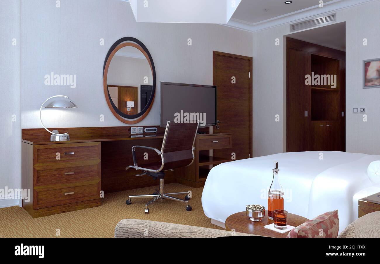 Hotel guest room large hi-res stock photography and images - Alamy