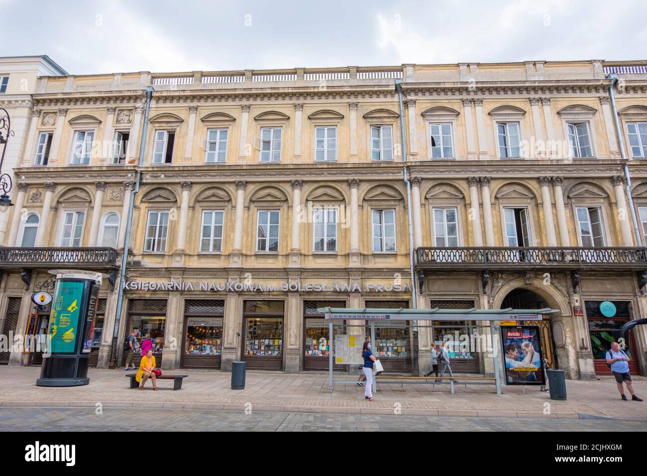 Bus Stop Warsaw High Resolution Stock Photography and Images - Alamy