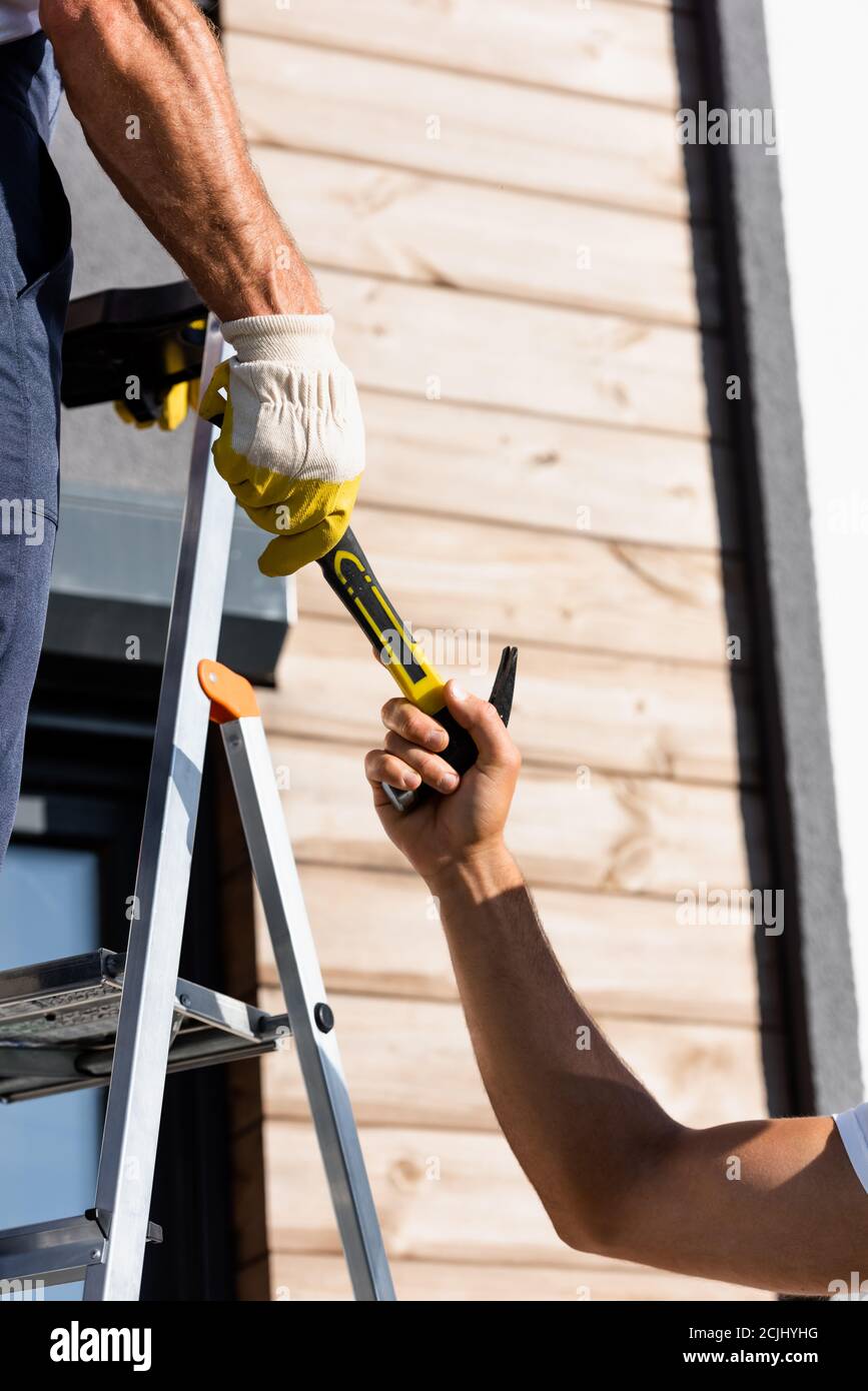 Ladder hammer hi-res stock photography and images - Alamy