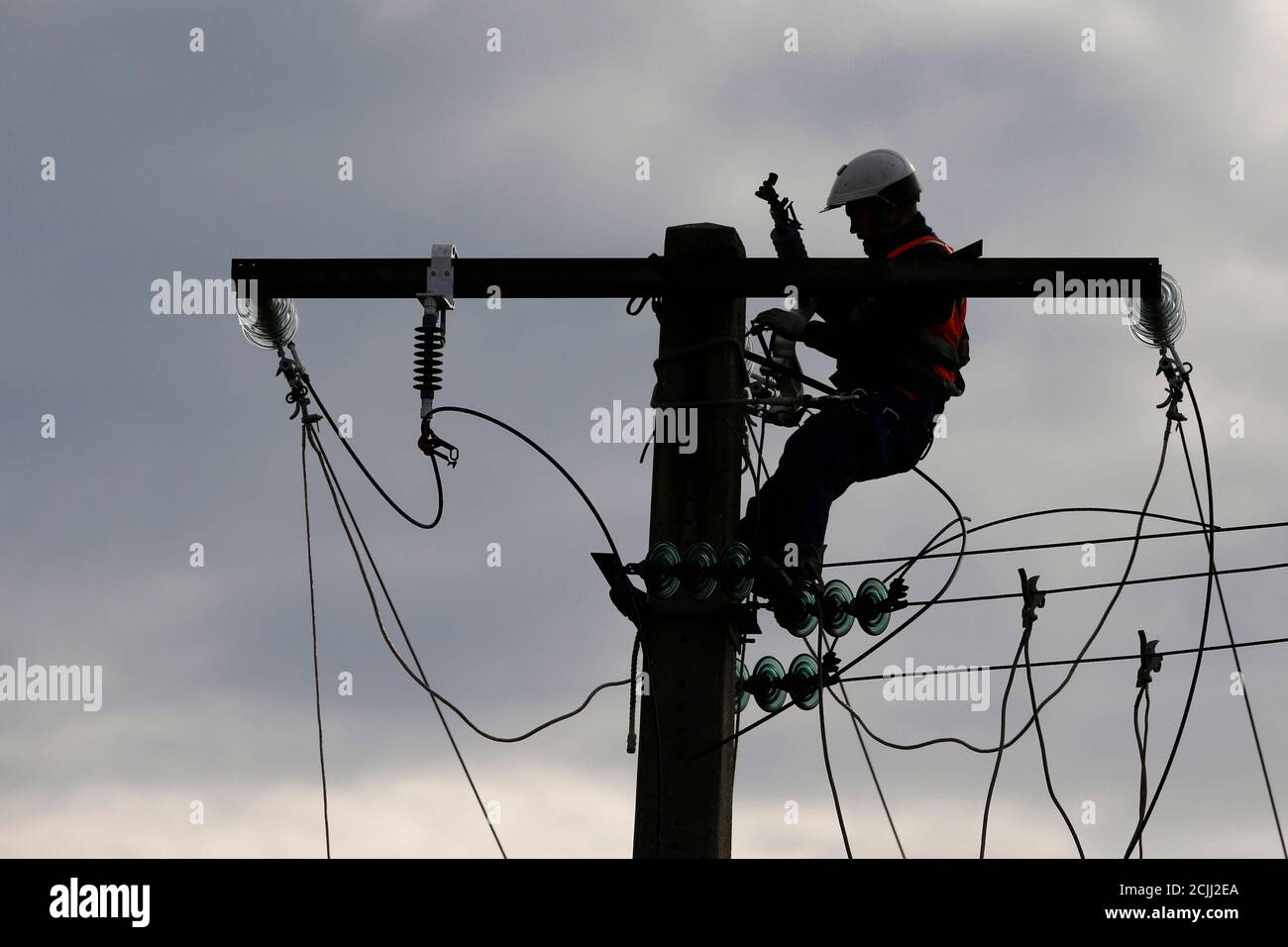 Pylon works hi-res stock photography and images - Alamy