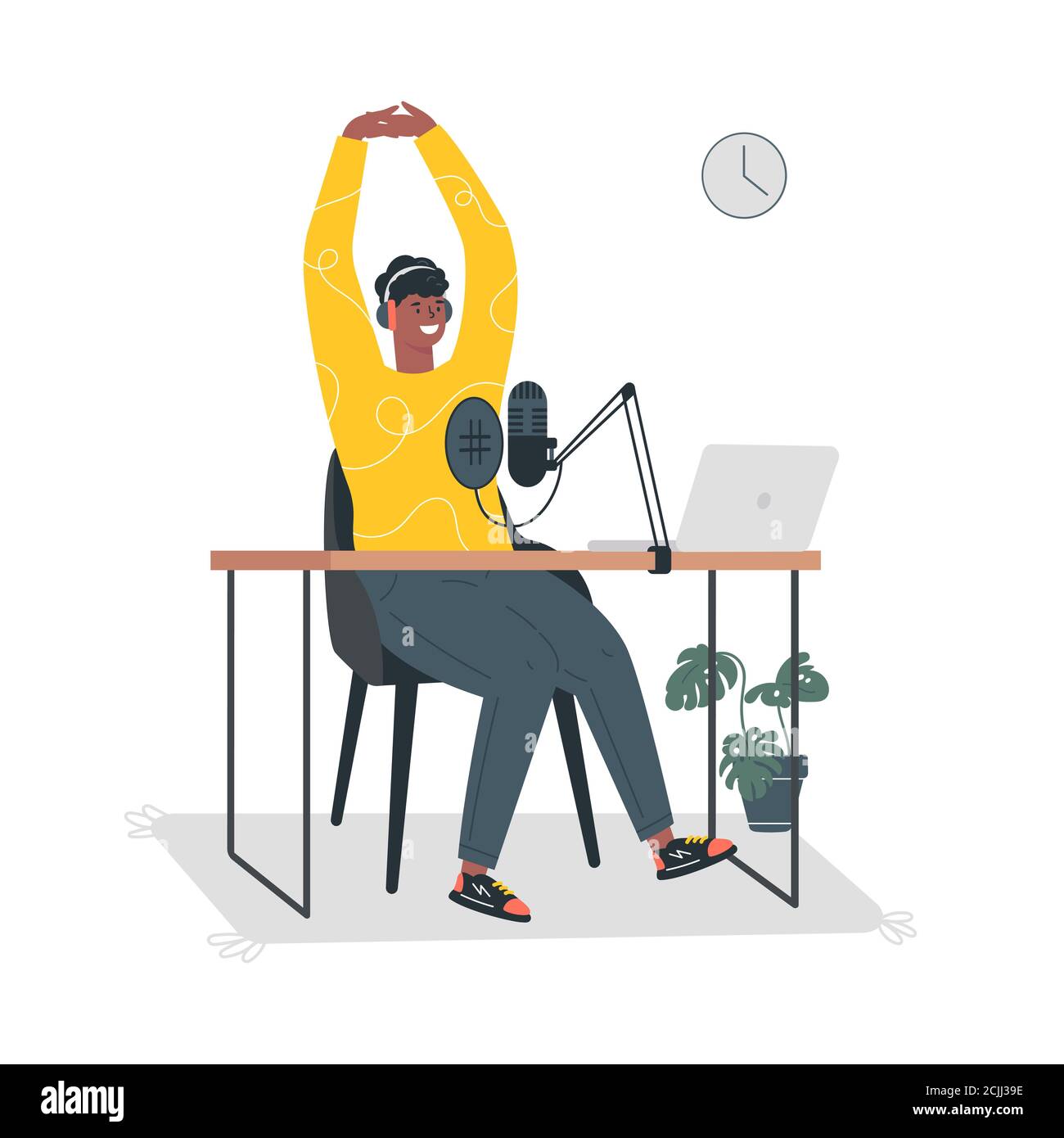 Broadcast border hi-res stock photography and images - Alamy