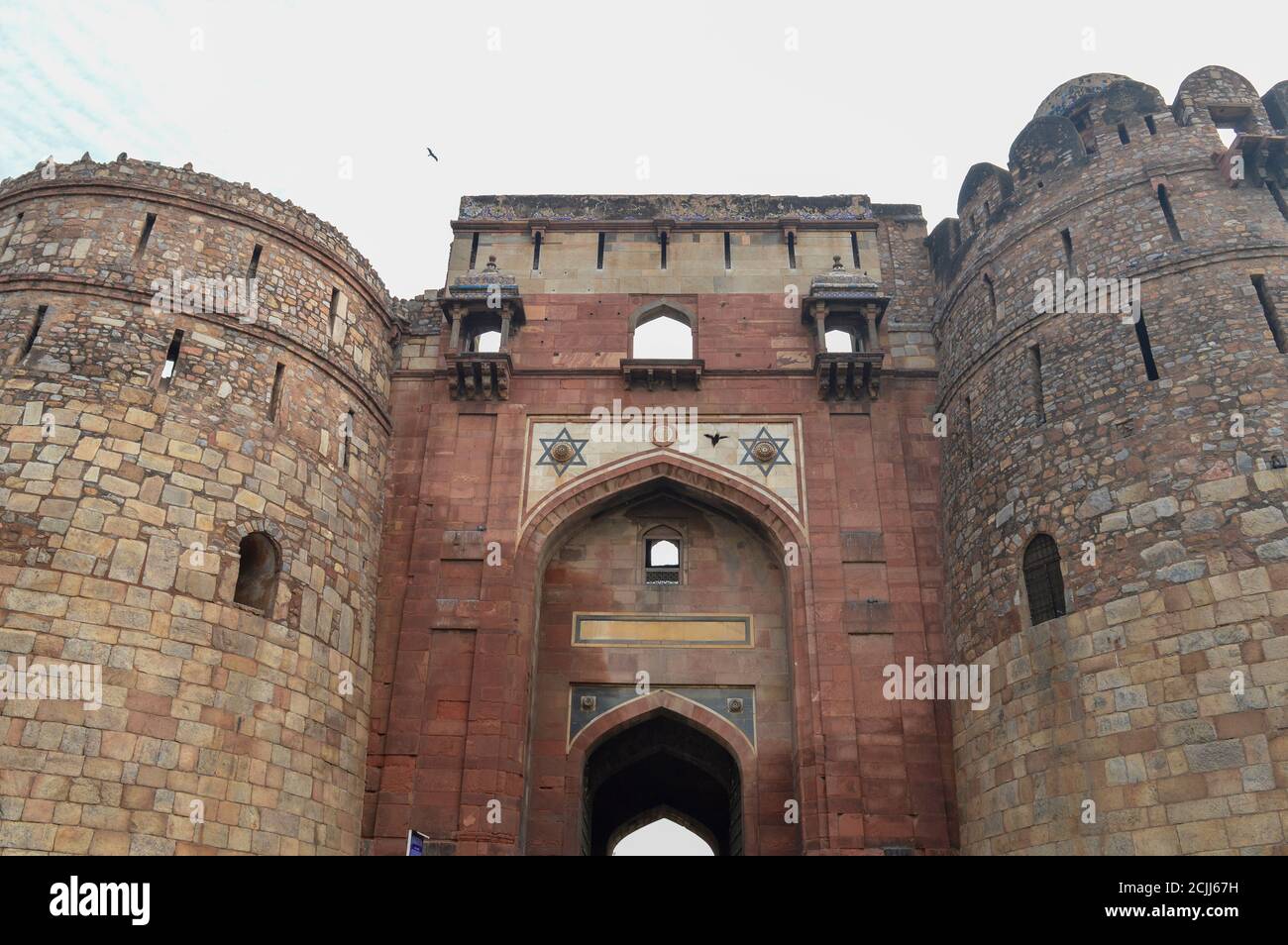 A view of main gate of old fort from outside Stock Photo - Alamy