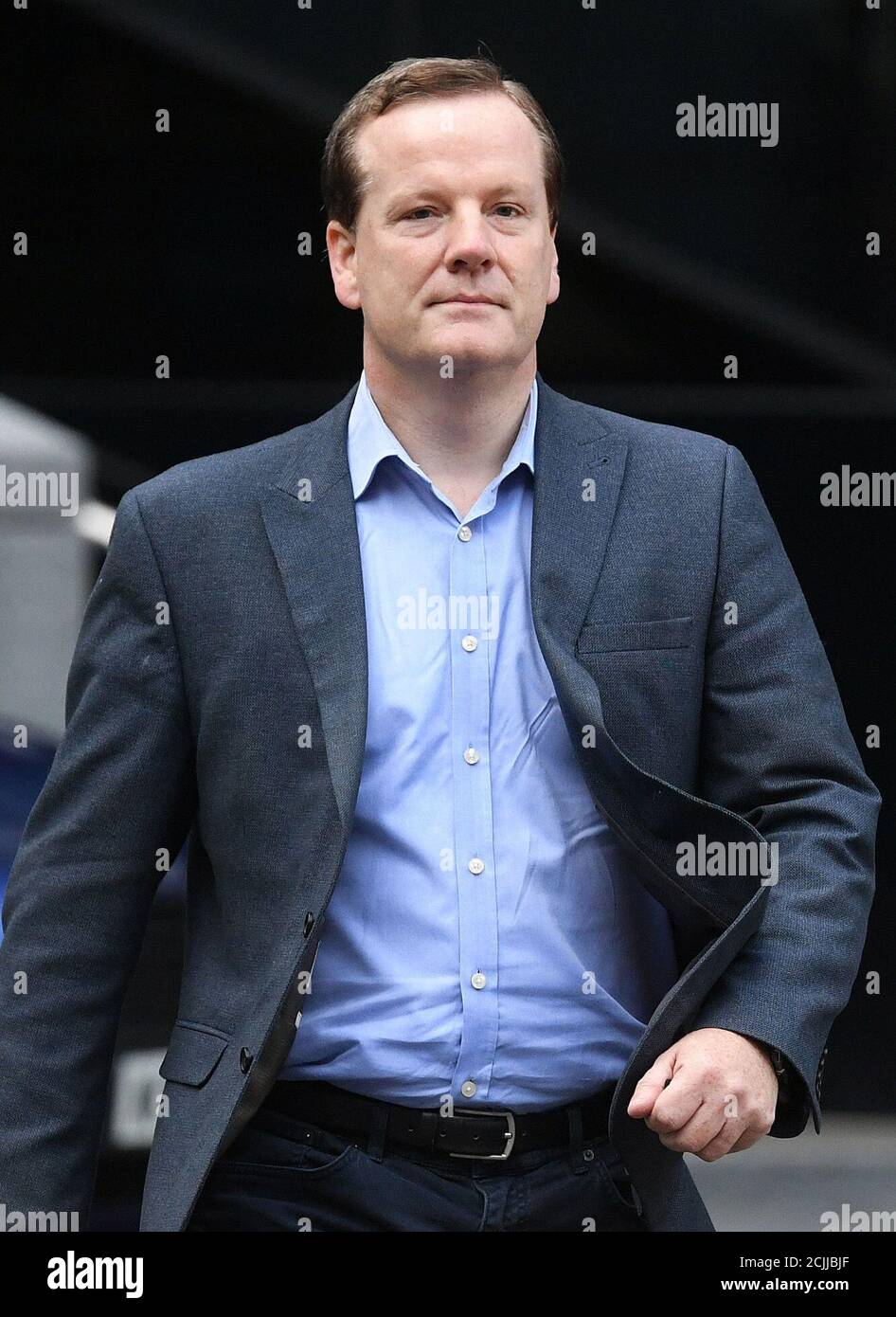 Former Conservative MP Charlie Elphicke arriving at Southwark Crown ...