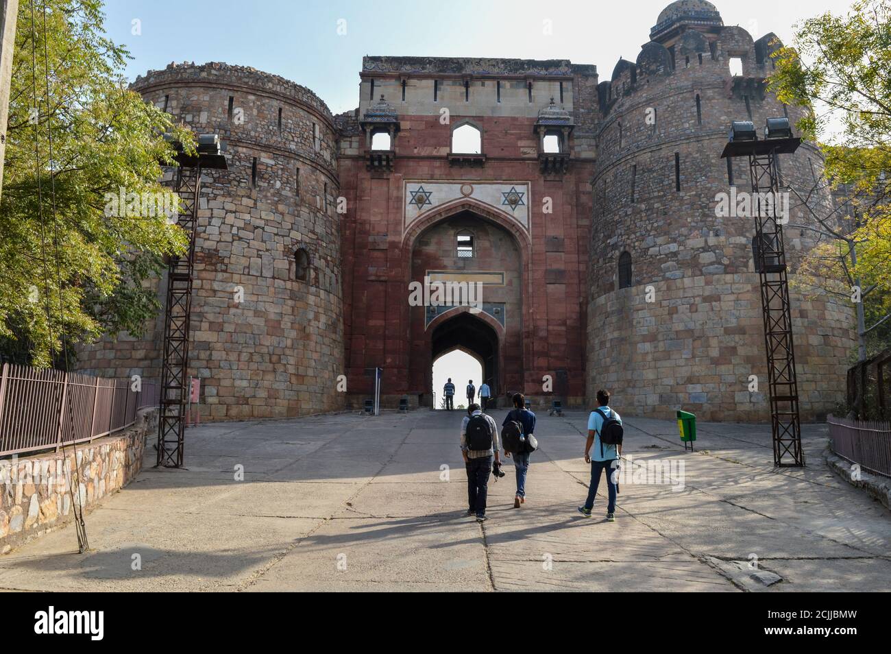 A view of main gate of old fort from outside Stock Photo - Alamy
