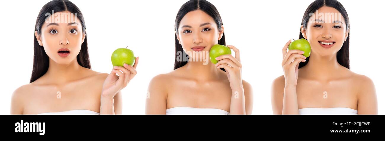 Face fruit collage hi-res stock photography and images - Alamy