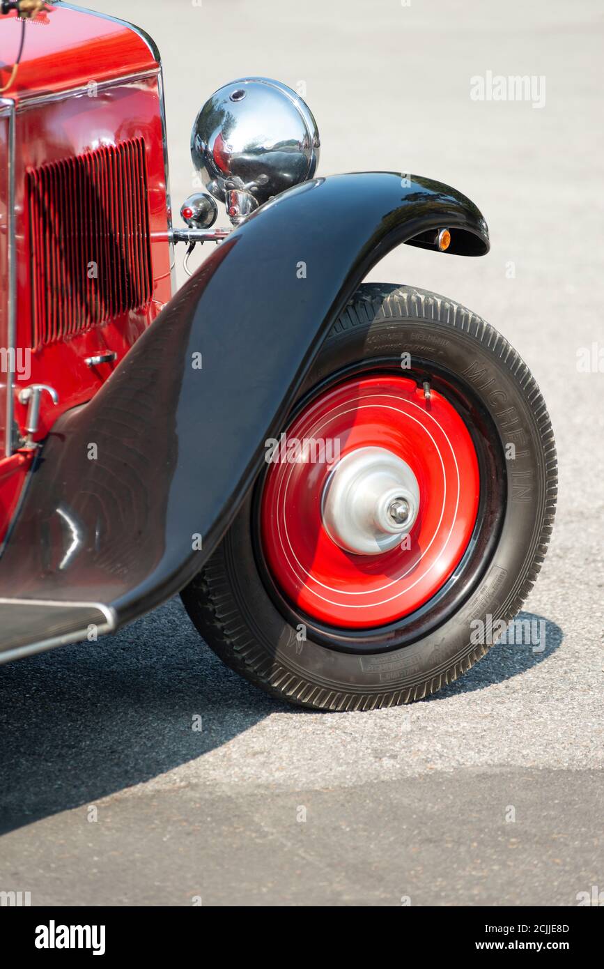Italy, Lombardy, Fiat 514 Spider Car dated 1930 Stock Photo - Alamy