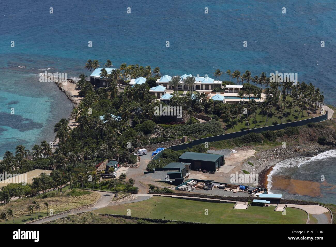 Jeffrey epstein island hi-res stock photography and images - Alamy