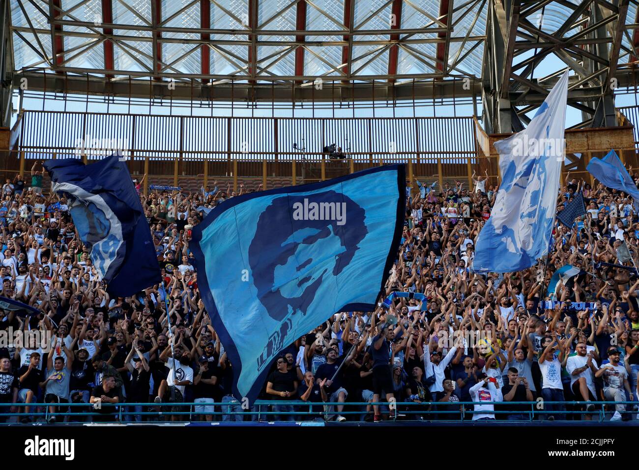 S s c napoli flag hi-res stock photography and images - Alamy